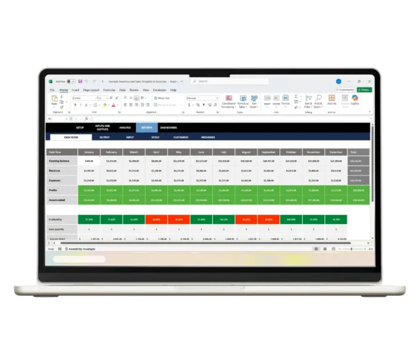 Inventory Excel Template | Inventory spreadsheet